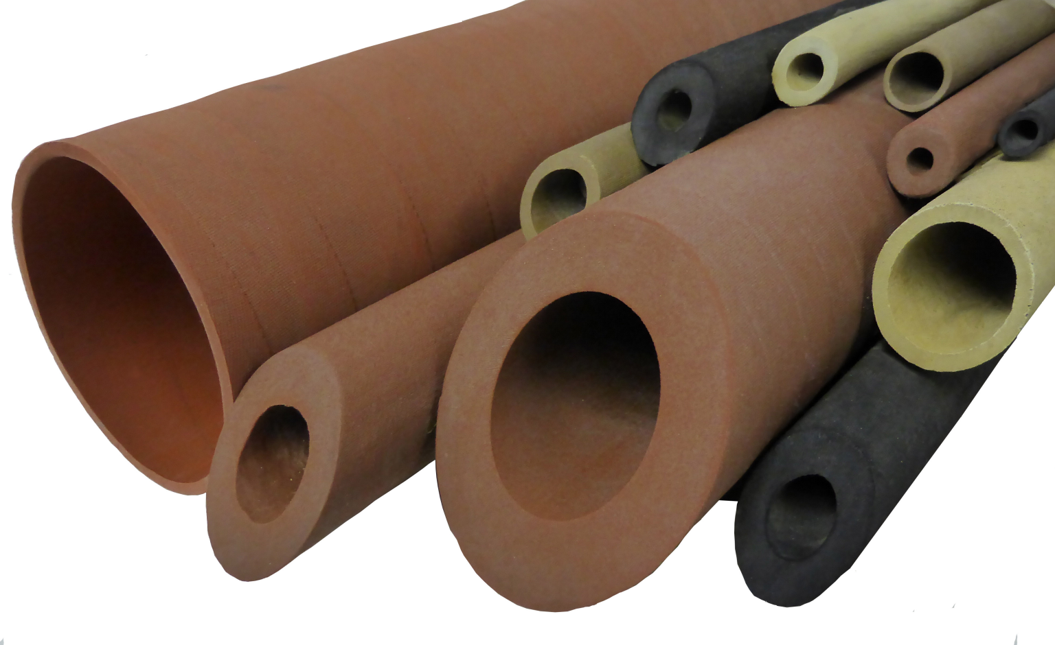 Wrapped Tubing samples | Mechanical Rubber™